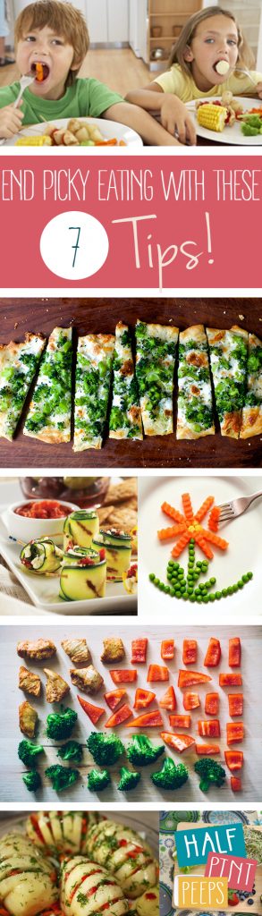 End Picky Eating With These 7 Tips! | Half Pint Peeps