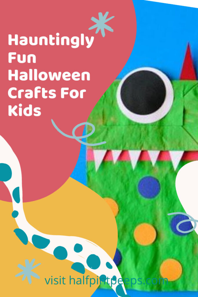 10 Simply Scary Halloween Crafts for Kids | Half Pint Peeps